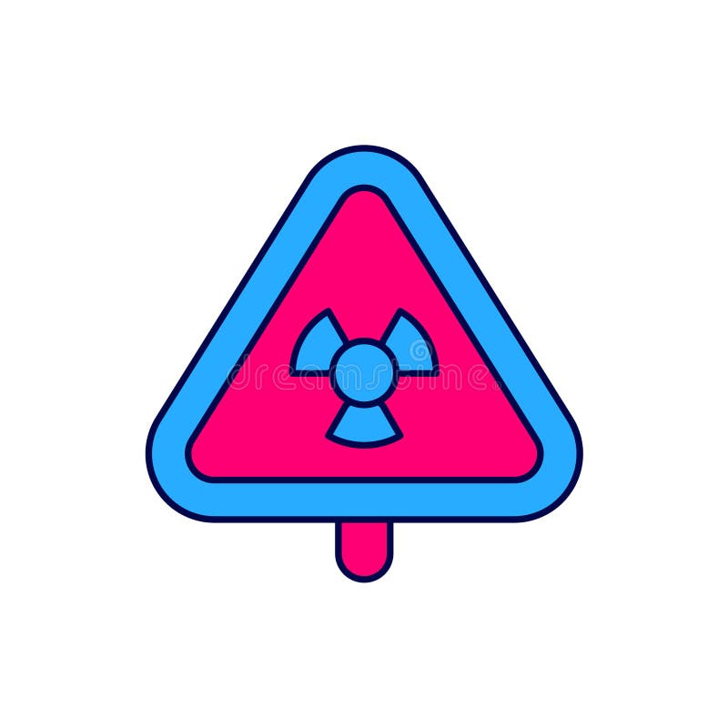Nuclear Triangle Icon Color Outline Stock Illustrations – 102 Nuclear ...