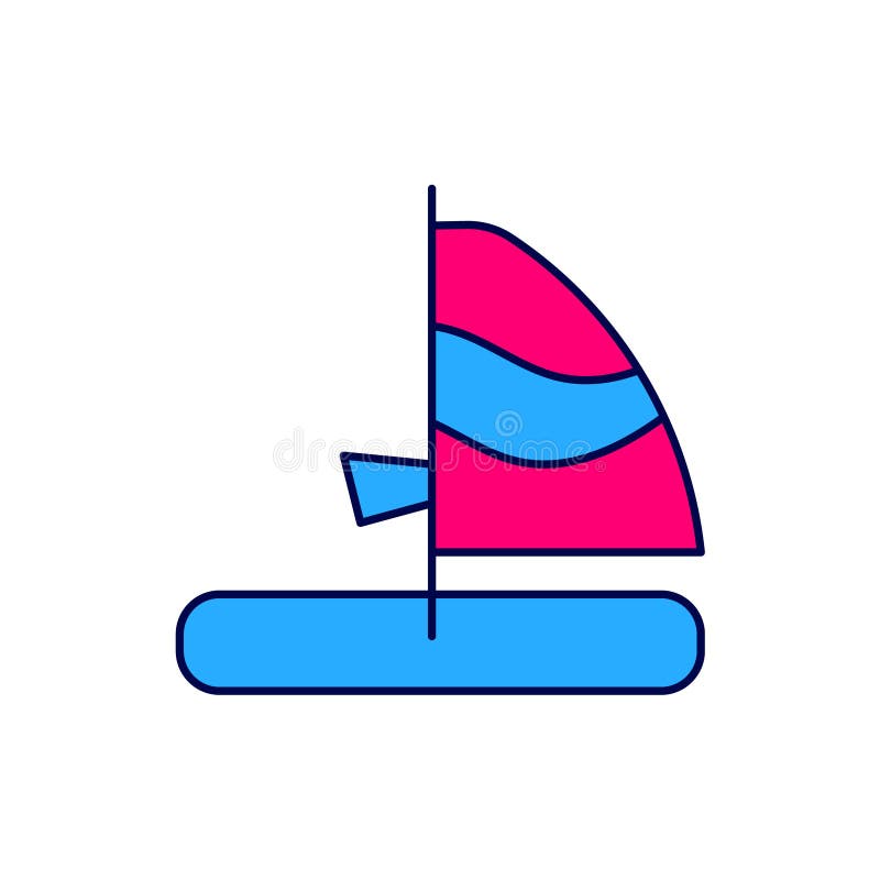 Windsurfing Outline Stock Illustrations – 1,113 Windsurfing Outline ...