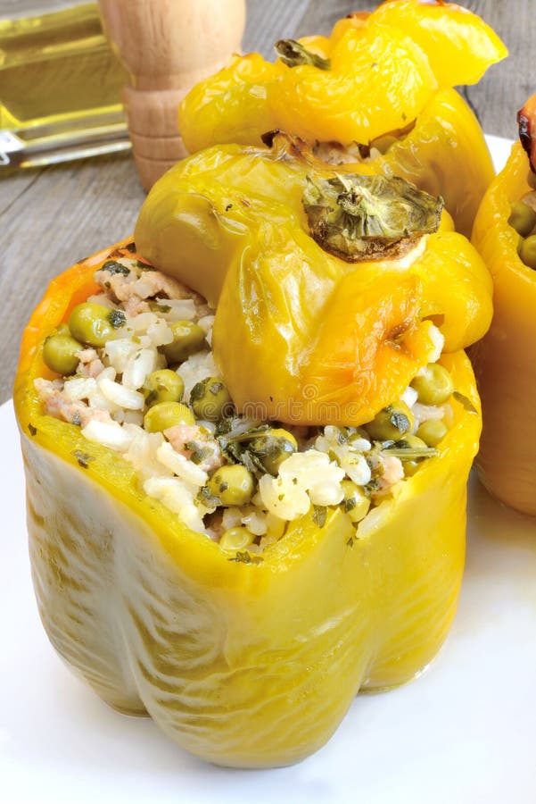 Filled peppers stock image. Image of commodity, peppers - 33495577