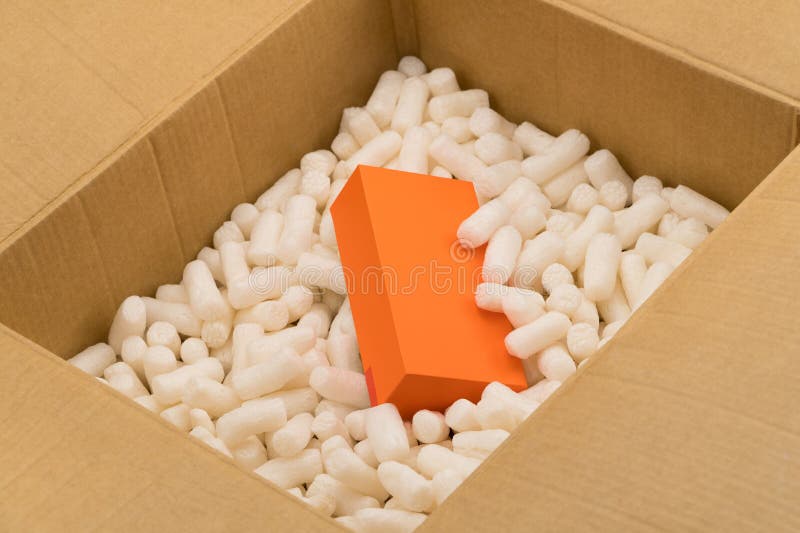 Filler for packaging stock image. Image of protection - 233134619