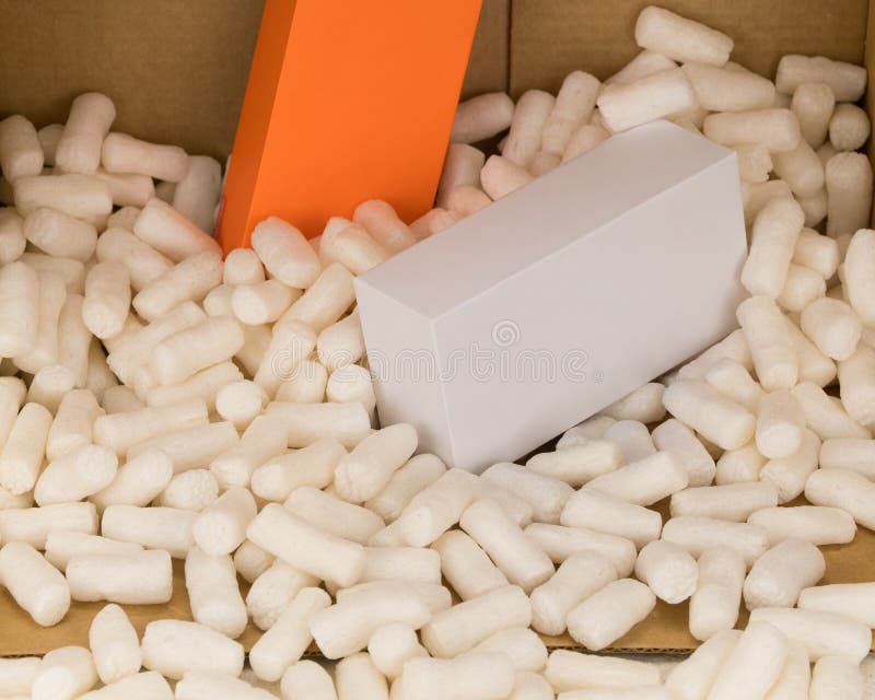 Filler for packaging stock photo. Image of brown, safe - 233134648