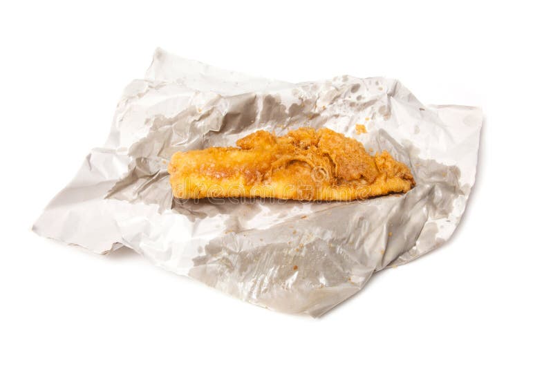 Fillet of Battered Deep Fried Cod. Stock Image - Image of seafood ...