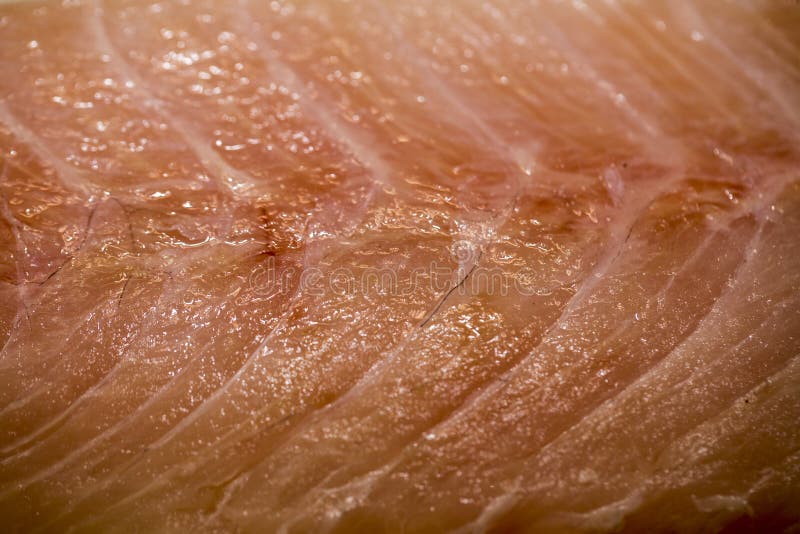 Fillet Meat Closeup Detail View Stock Photo - Image of gourmet, lines ...