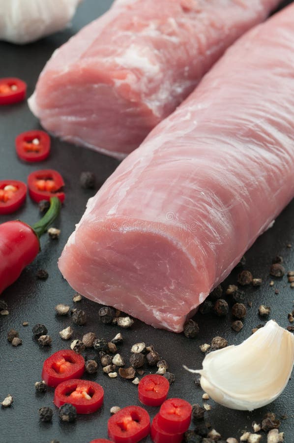 Raw pork ribs stock image. Image of uncooked, dinner - 26687669