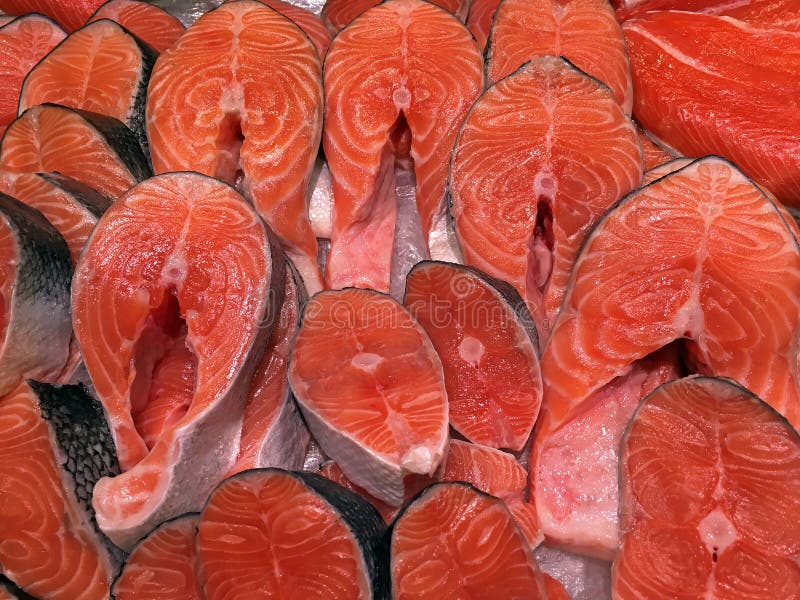 Fillet of red fish closeup stock image. Image of gourmet - 91974683