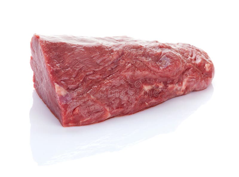Fillet steak beef meat stock image. Image of uncooked - 55109645