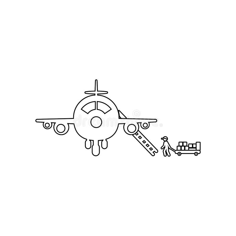 Airplane Back Outline Stock Illustrations – 428 Airplane Back Outline ...