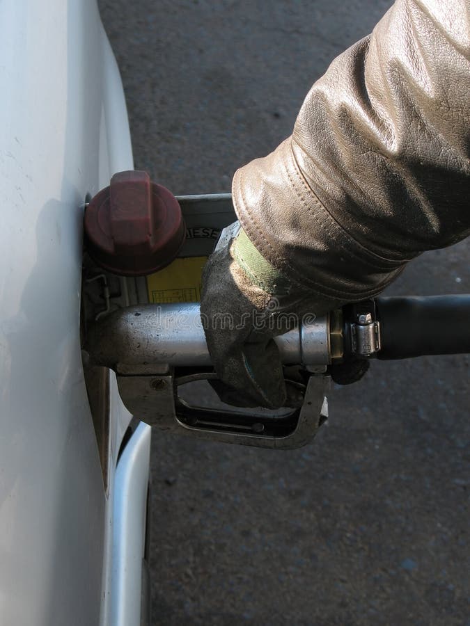 Diesel filling stock image. Image of petrol, tire, diesoline - 2169237