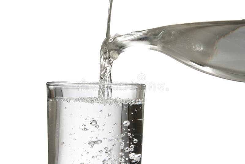 Filling a glass of water stock photo. Image of clean, pouring - 2948466