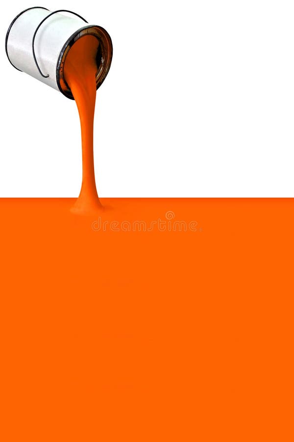 Filling with orange stock photo. Image of color, blank - 23394440