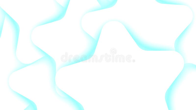 Filling Stars Animations with a Multi-colored Glow on a Black Screen ...