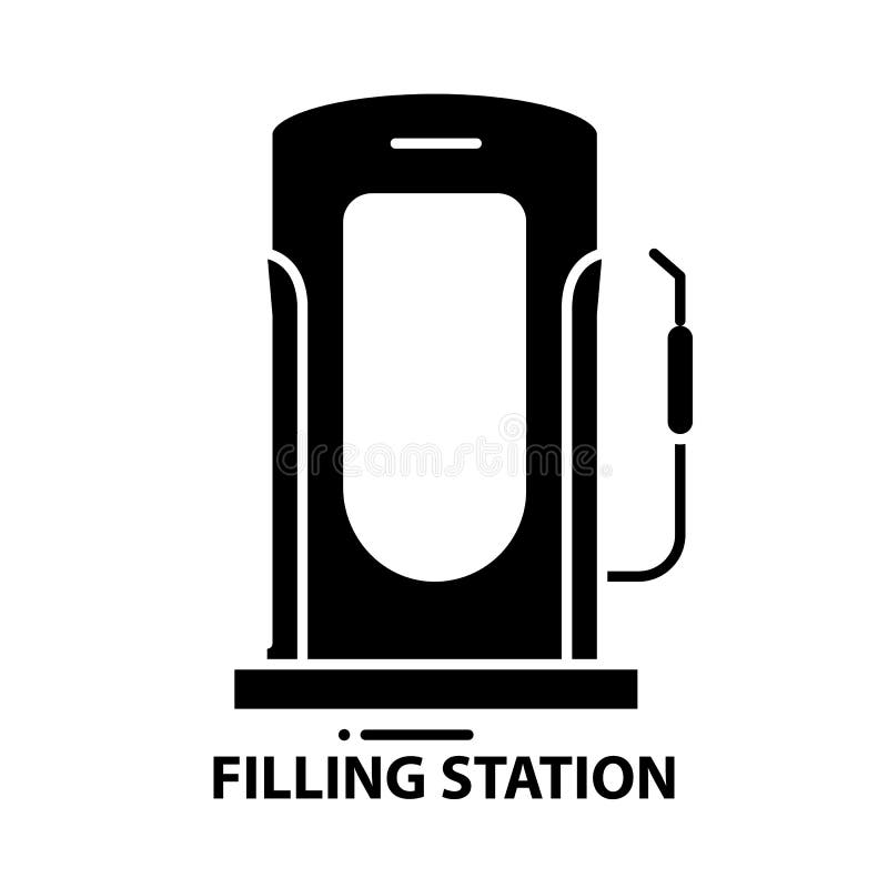 Petrol Filling Station Sign Stock Illustrations – 1,663 Petrol Filling ...