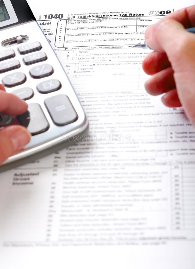 Filling the Tax Form editorial photography. Image of financial - 13032227