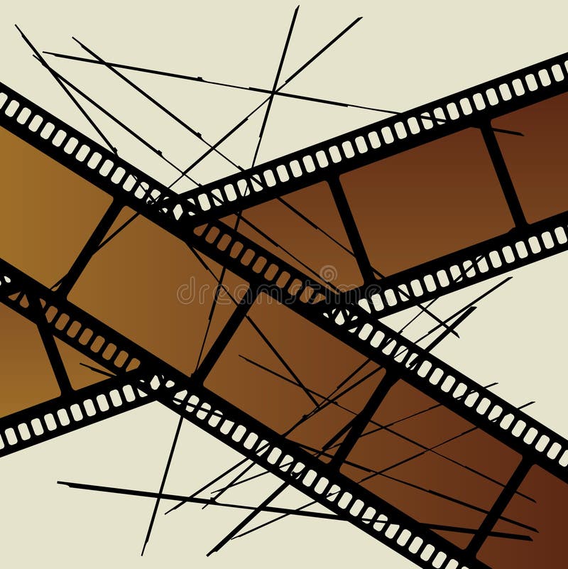 Film. Vector drawing stock vector. Illustration of movie - 84157090