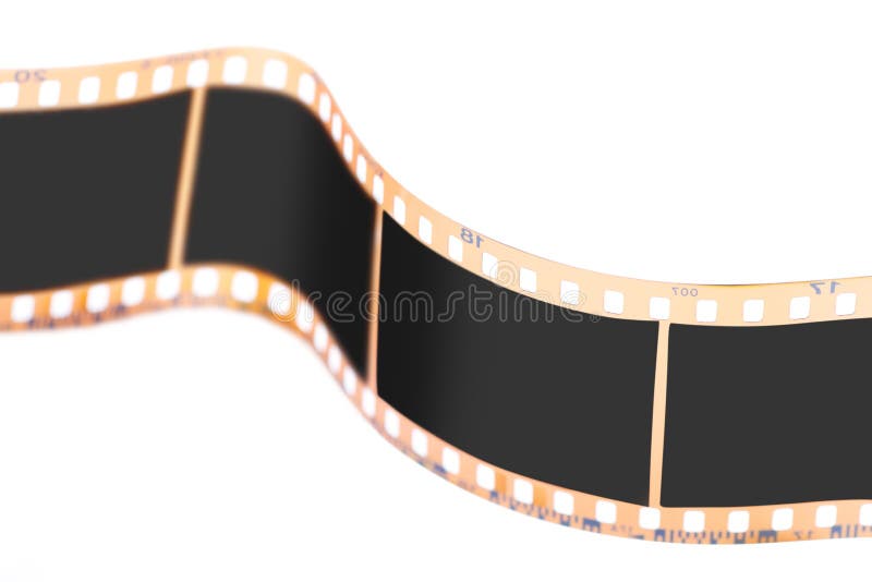 Twisted Movie Film Strip stock image. Image of projectionist - 1433359