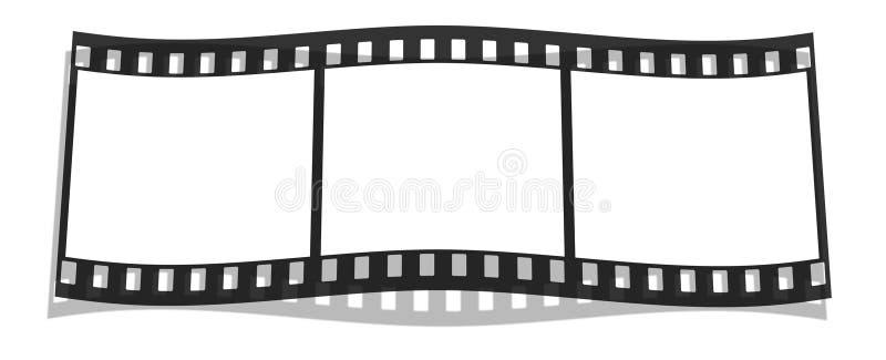Film strip ribbon stock illustration. Illustration of graphic - 3699143