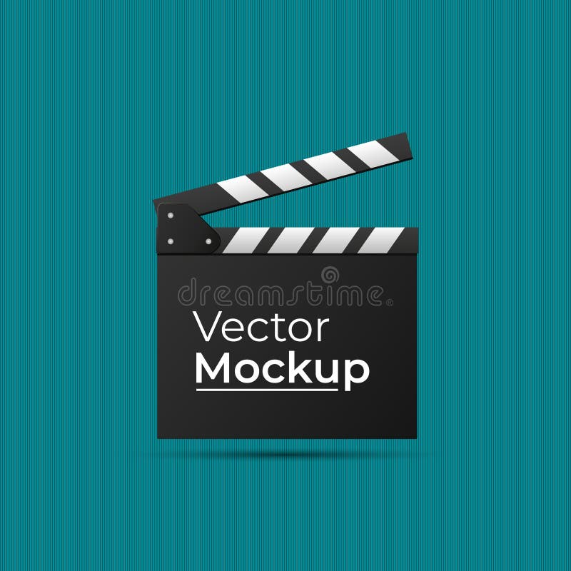 Film Action Frame, Movie Clapperboard, Film Clapboard Isolated, Stock ...