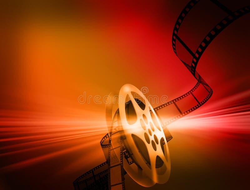 Movie items stock vector. Illustration of movie, clapperboard - 4321754