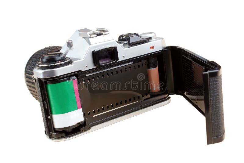Film camera stock photo. Image of exposured, roll, technology - 27319696
