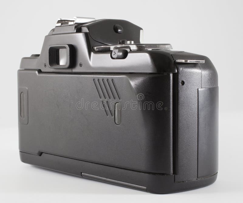 Film camera back stock photo. Image of reflex, black - 54014620