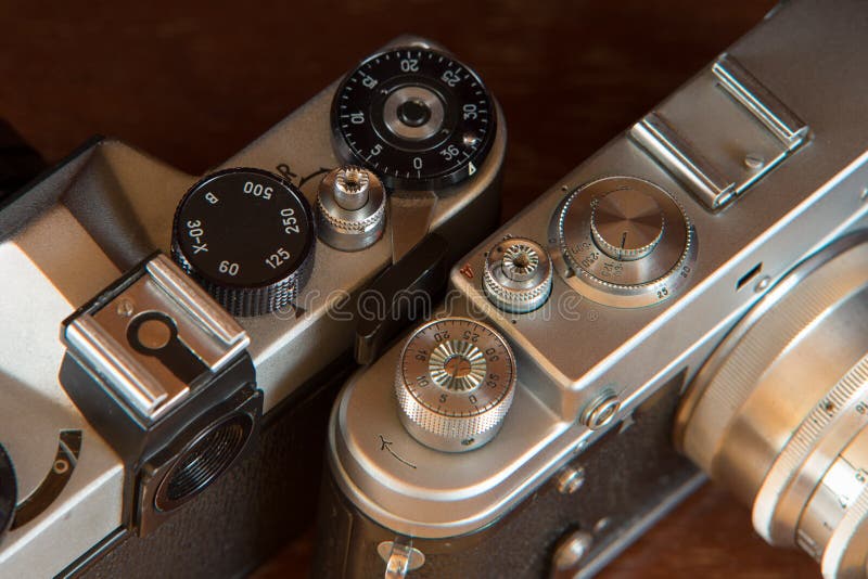 Lens Exposure Controls Vintage Camera Stock Photos - Free & Royalty ...