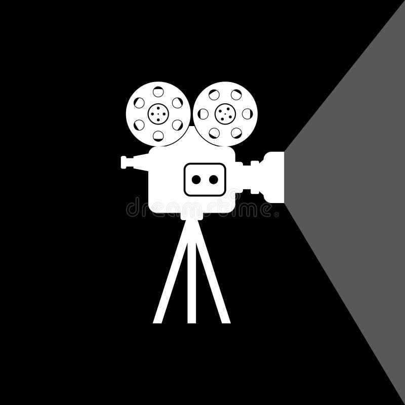 Film camera icon stock vector. Illustration of camcorder - 333349844