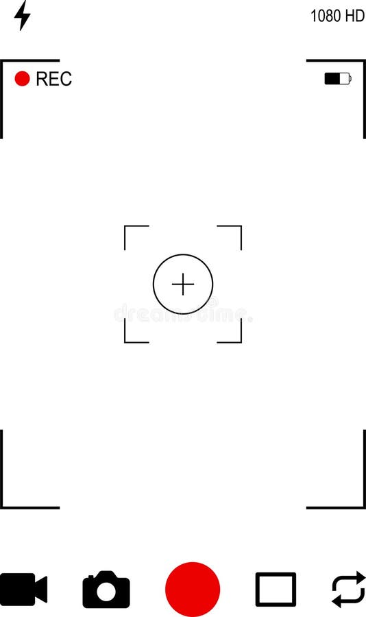 Photo Camera Viewfinder Screen Stock Illustrations – 3,778 Photo Camera ...