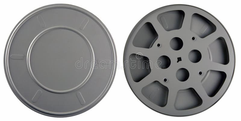 Film Can and Reel stock image. Image of motion, film - 88170499