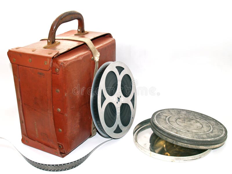 Film Case stock image. Image of film, spool, cinema, vintage - 821115