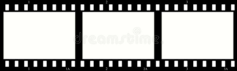 Film(chrome) Frames (slides) Stock Illustration - Illustration of frame ...