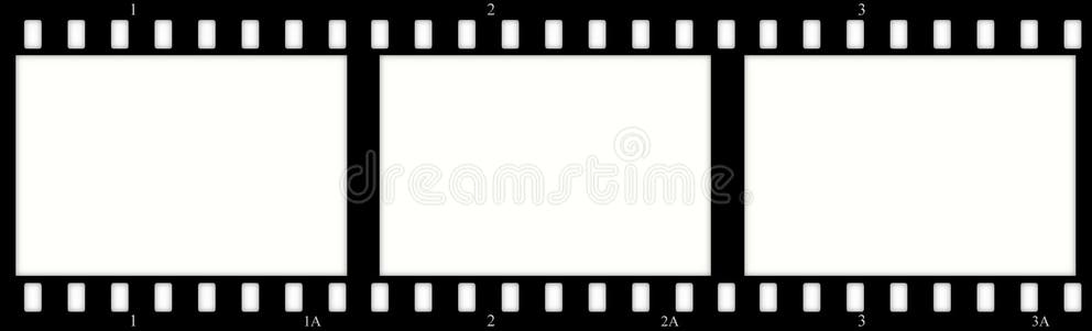 Film(chrome) Frames (slides) Stock Illustration - Illustration of frame ...