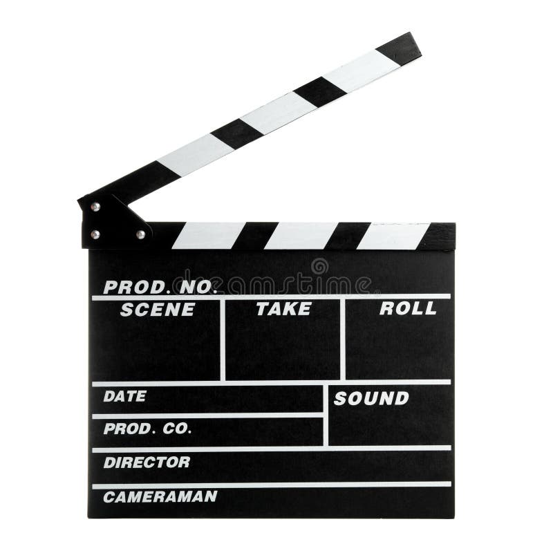 Film clap stock photo. Image of cinematography, clapboard - 20182802