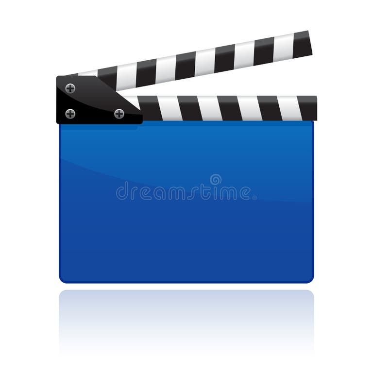 Film Clapper EPS stock vector. Illustration of graphic - 15816120