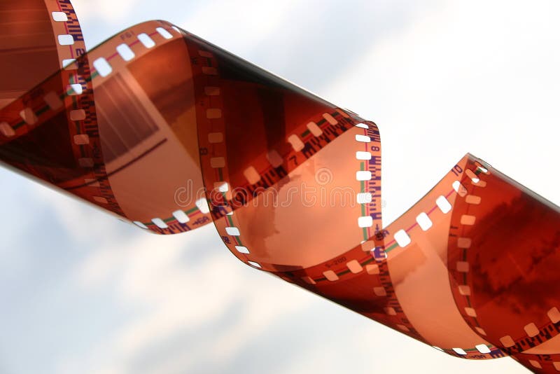 Film close-up II stock image. Image of photograph, roll - 25355