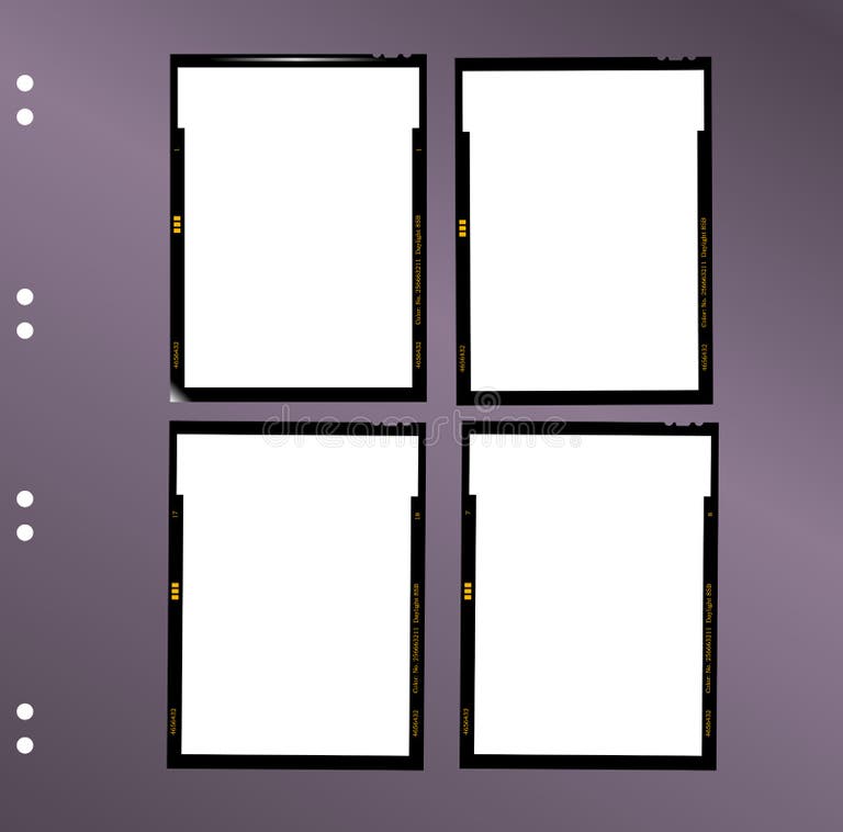 Film contact sheet stock vector. Illustration of negative - 22696466