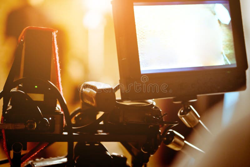 Film Crew. stock image. Image of director, cinematographer - 97752257