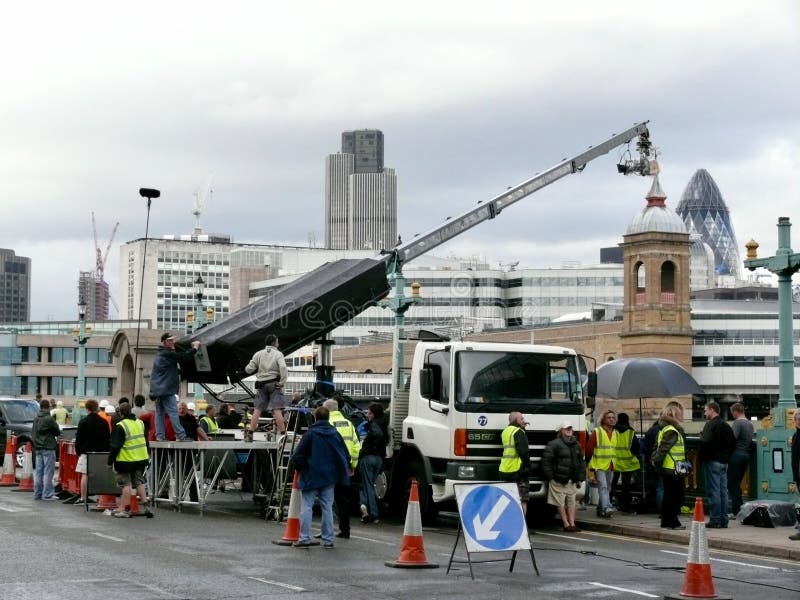 Film Crew in London editorial photography. Image of london - 105632057