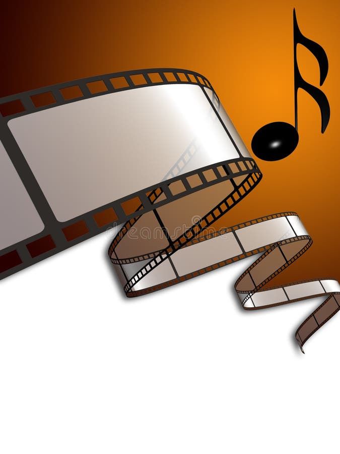 Music Notes Film Strip Stock Illustrations – 29 Music Notes Film Strip ...