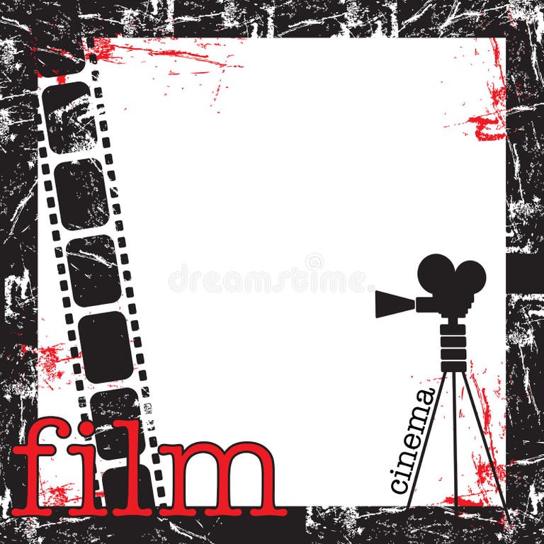 Grunge Filmstrip Border Frame Stock Illustrations – 3,072 Grunge ...