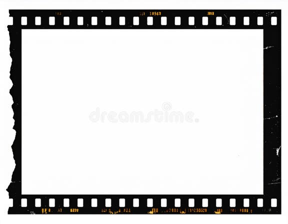 Film Frame Border Texture Background Stock Illustration - Illustration ...