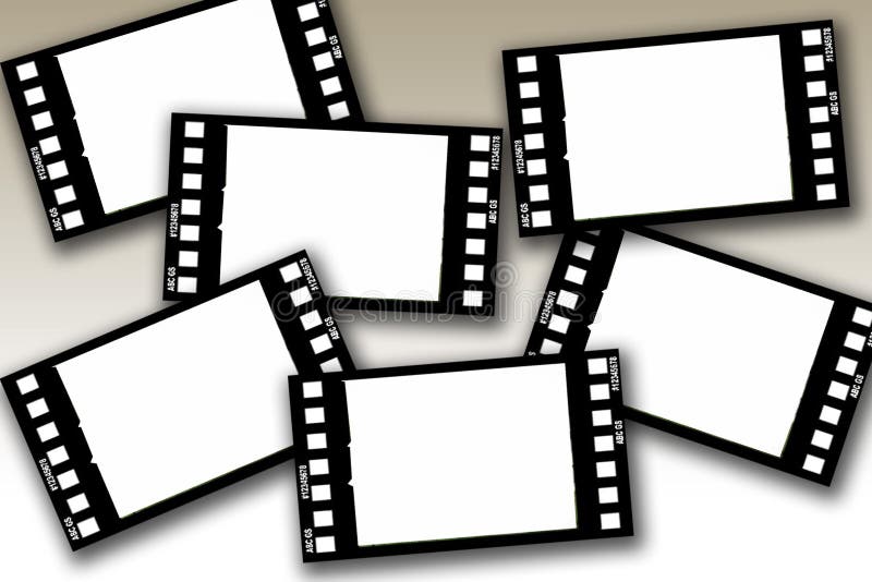 Film Frames stock illustration. Illustration of gradient - 62916