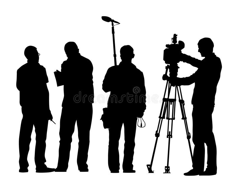 Group of film reels stock illustration. Illustration of blue - 40394548