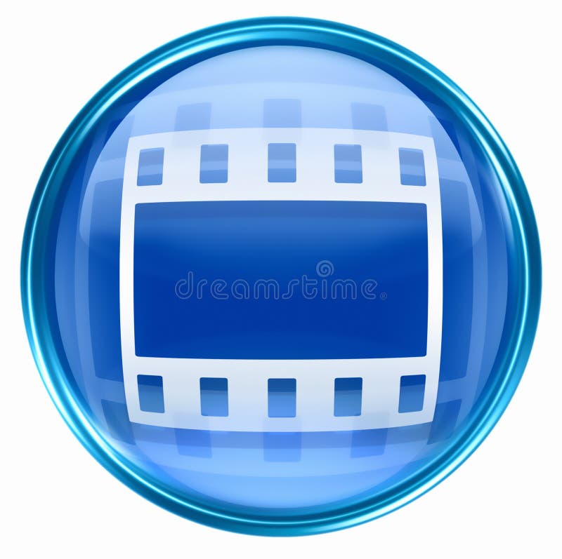 The film icon. Film symbol stock vector. Illustration of round - 79023664