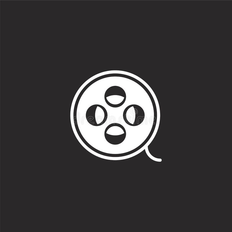 Film Icon. Filled Film Icon for Website Design and Mobile, App ...