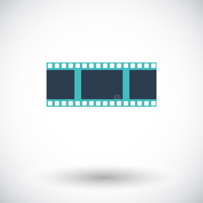 Film vector flat icon stock vector. Illustration of equipment - 93392849