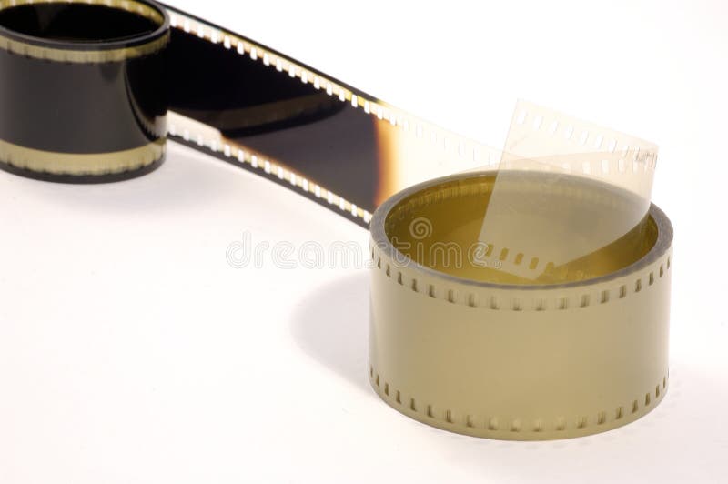 Film negative roll stock image. Image of actress, celluloid - 990155