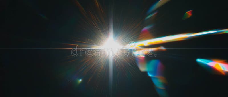 Film Overlay Texture with Light Reflections Creating an Atmospheric ...