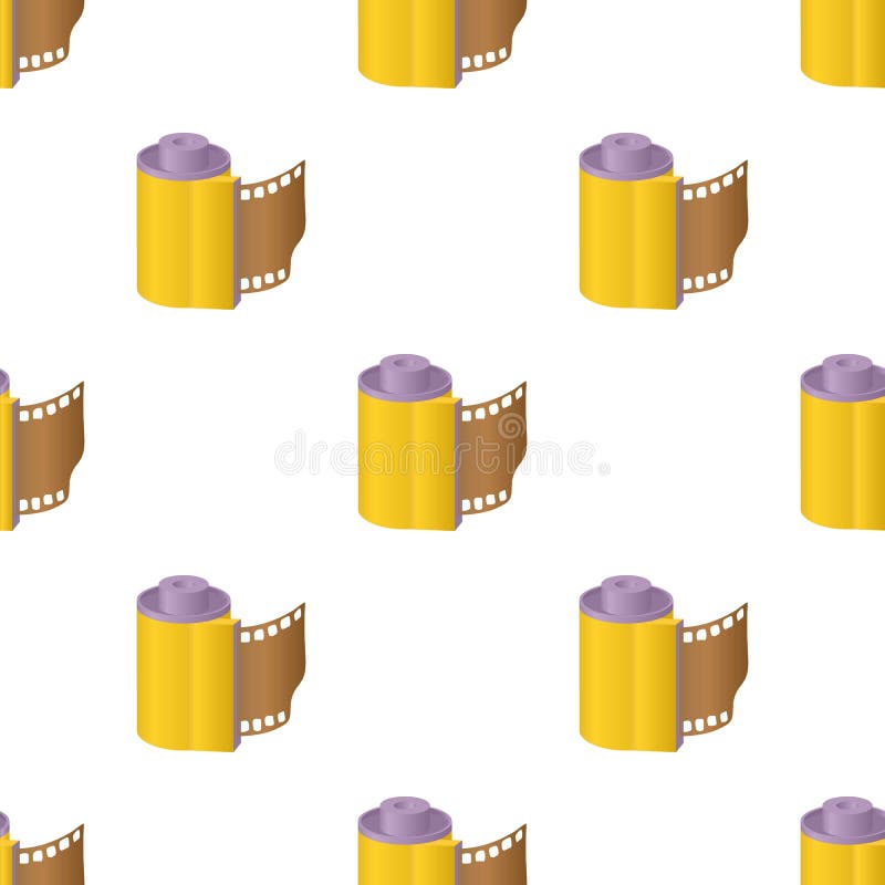 Film Pattern Seamless Vector Stock Vector - Illustration of reel ...