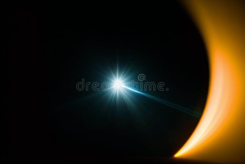 A Film Projector S Light Beam Revealing a Hidden Universe Stock ...