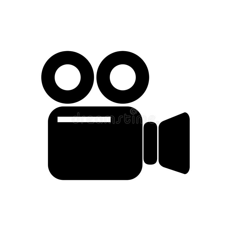 Film Projector , Vector Illustration Over White Background Stock ...